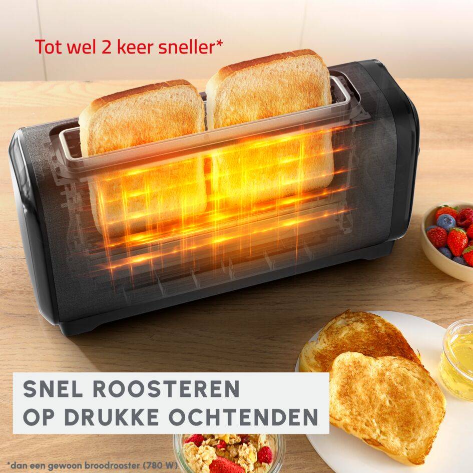 Accessoires en onderdelen Subito, broodrooster met lange sleuven ...